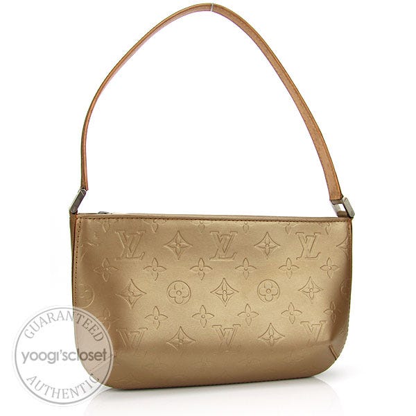 Louis Vuitton Amber Monogram Mat Fowler Bag | Yoogi's Closet