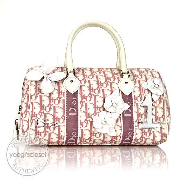 Christian Dior Pink Girly Tote Bag | Yoogi's Closet
