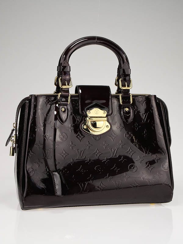 Louis Vuitton Amarante Monogram Vernis Melrose Bag | Yoogi's Closet