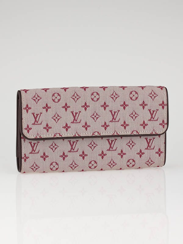 Louis Vuitton Cherry Monogram Mini Lin Porte-Tresor International ...
