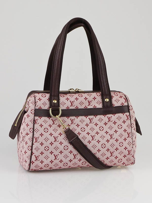 Louis Vuitton Cherry Mini Lin Monogram Canvas Josephine PM Bag w ...