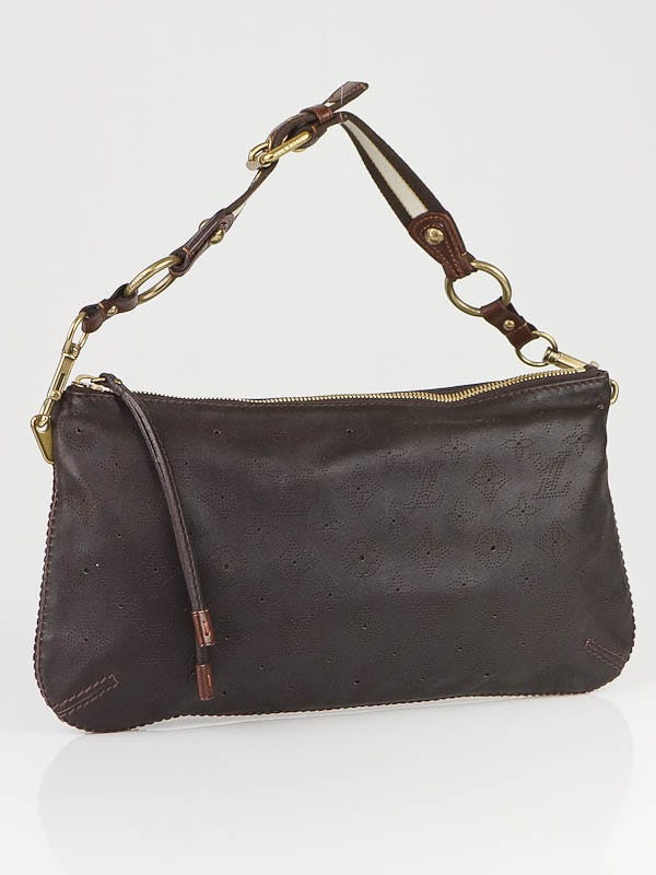 Louis Vuitton Limited Edition Moka Monogram Calfskin Leather Onatah ...